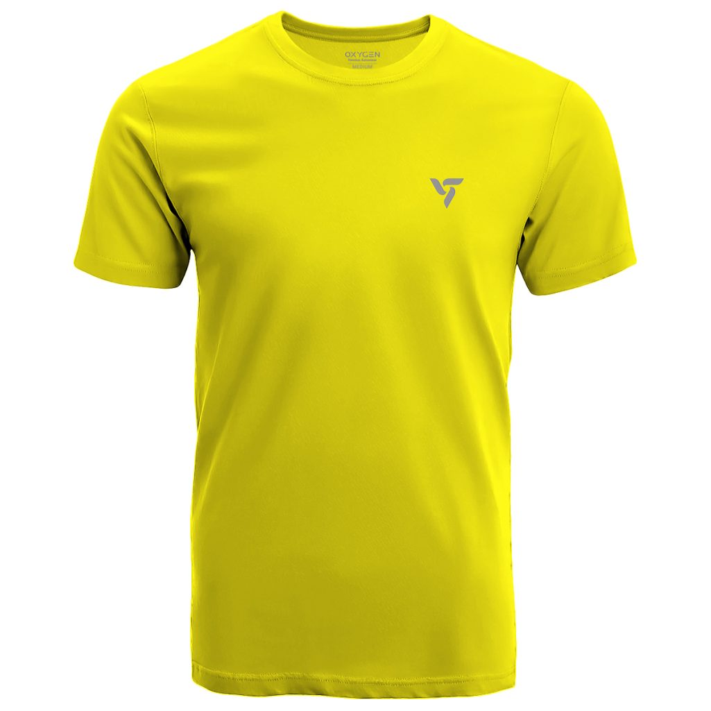 Neon Yellow Sports T-Shirt | Men's Activewear & Sportswear