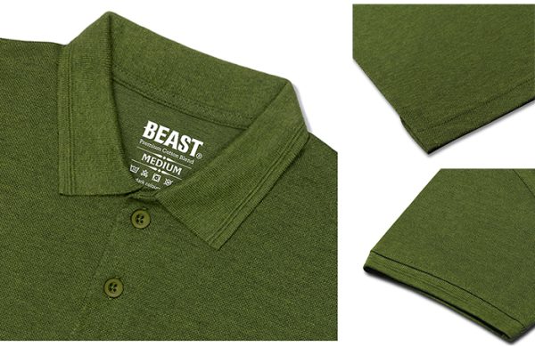 Amazon Green Mens Polo T Shirt Premium Menswear At Best Value Prices