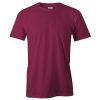 Maroon Men's Crew Neck T Shirt | Premium Menswear at Best Value Prices