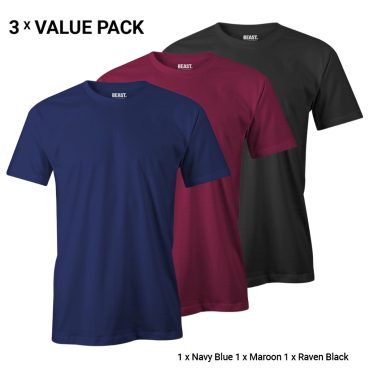 Men's Crew Neck T Shirts Bundle Pack 0051 | Premium Menswear at Best ...